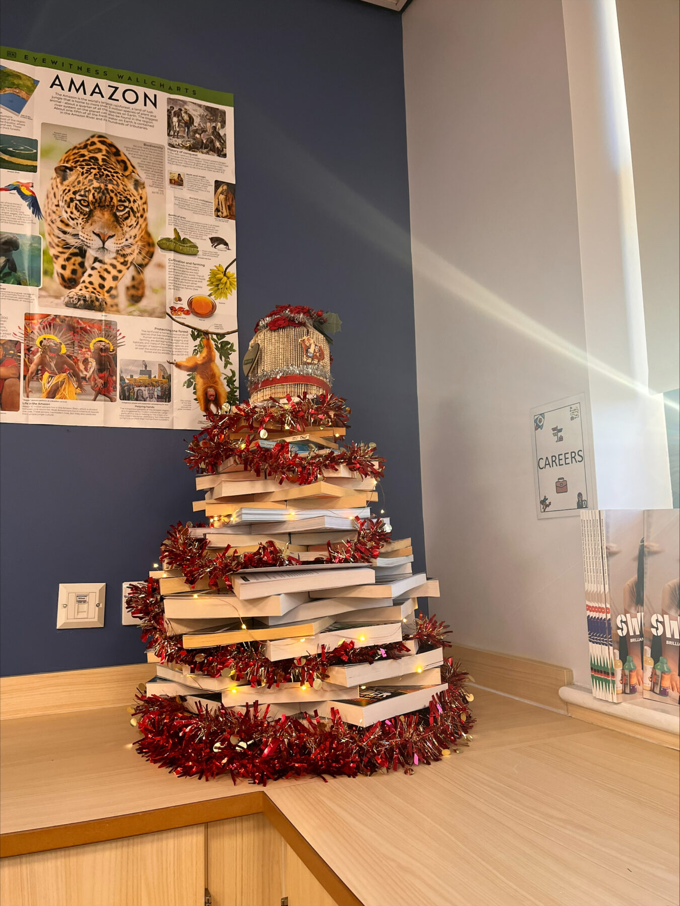 Festive Library The West Grantham Church Of England Secondary Academy